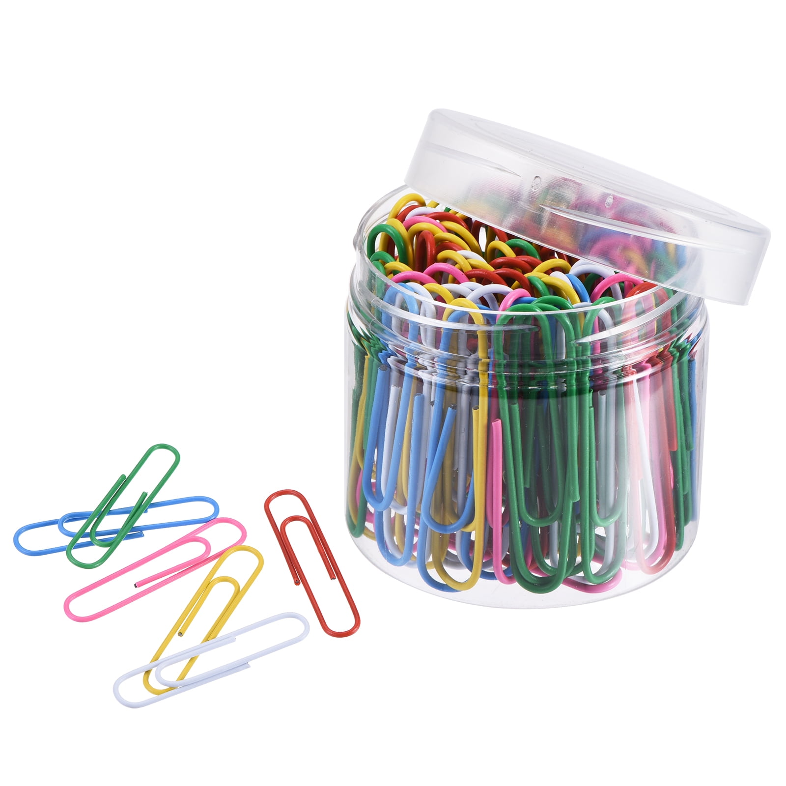 Click here for Unique Bargains Paper Clips 2 Inch Vinyl Coated Wi... prices