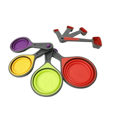 Ingeniuso 8 Piece Collapsible Measuring Cups and Measuring Spoons ...