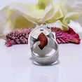 Copper Red Turquoise Gemstone 925 Sterling Silver Jewelry Ring ...