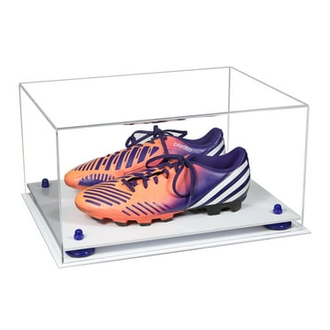 Deluxe Acrylic Large Shoe Display Case for Basketball Shoe Soccer Cleat ...