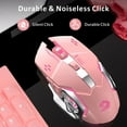 Uciefy Wireless Gaming Mouse Optical LED Rechargeable Silent Mice ...
