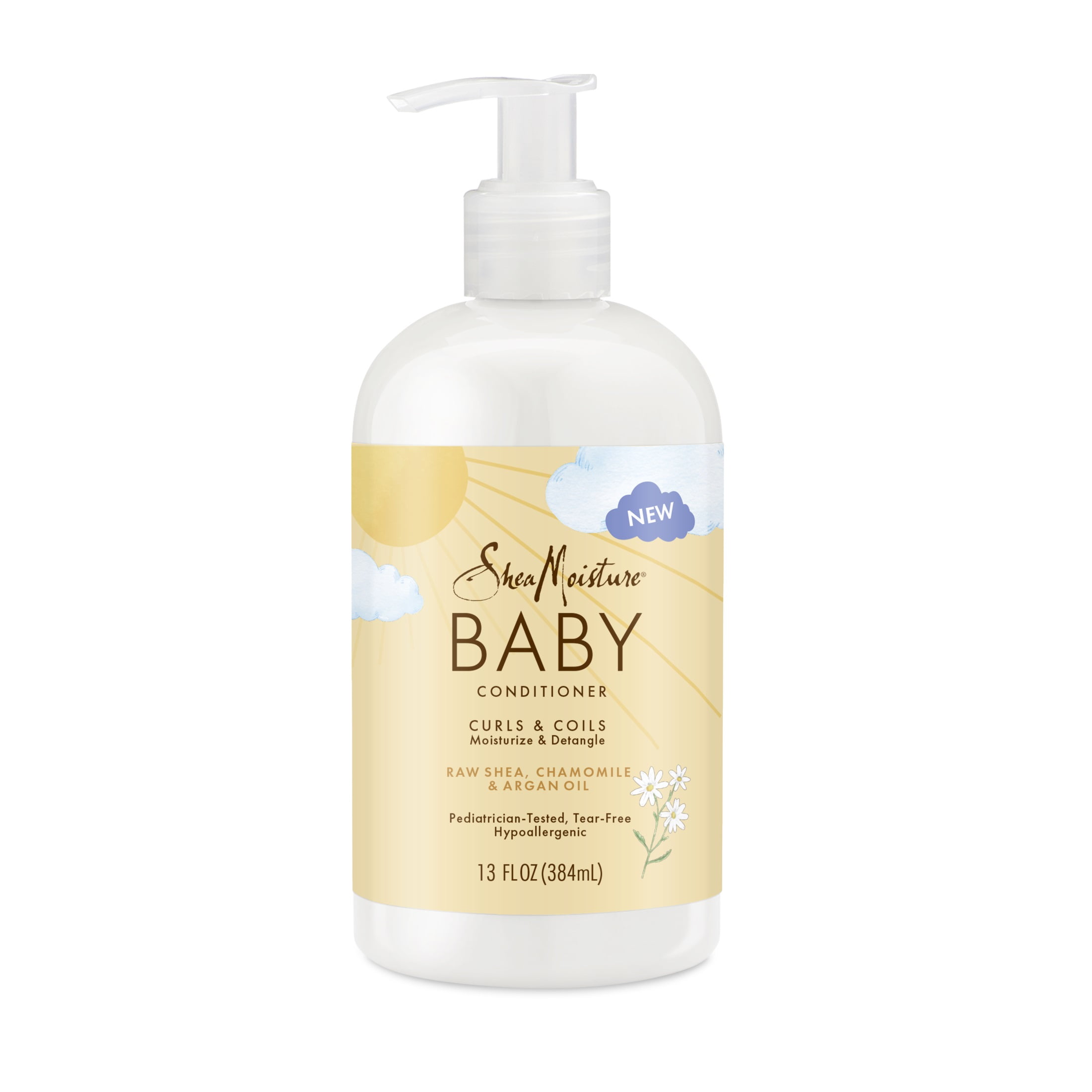 SheaMoisture Baby Conditioner Raw Shea, Chamomile & Argan Oil,13 oz ...