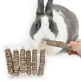 6-Pack Sweet Bamboo Stick Grass Chew Toy for Rabbit Guinea Pig 3.9"-4.7 ...