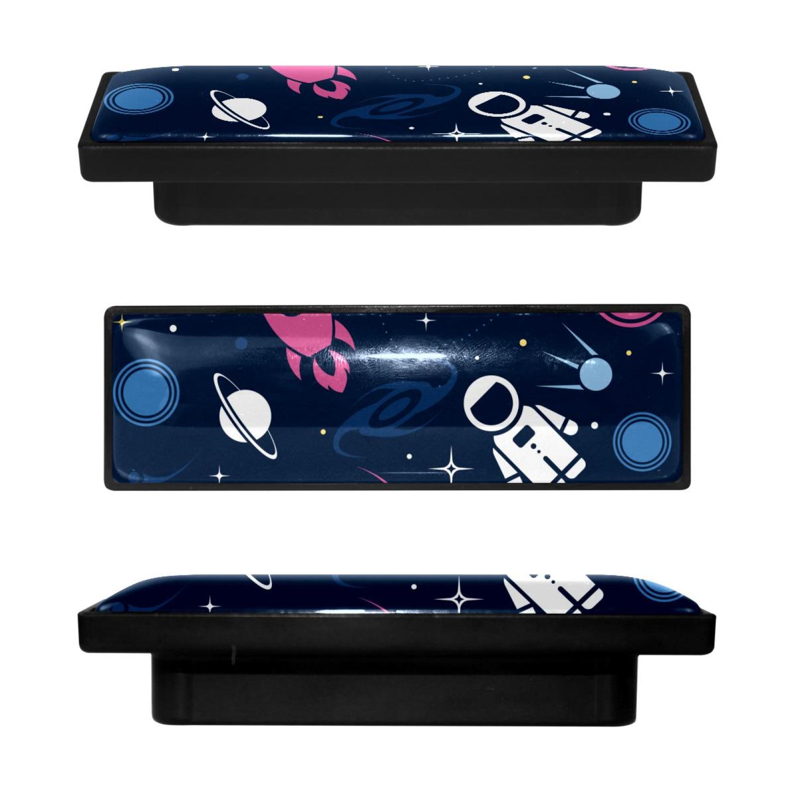 4 Pcs Rectangle Cabinet Handle Cupboard Knob Drawer Pulls Handle ...