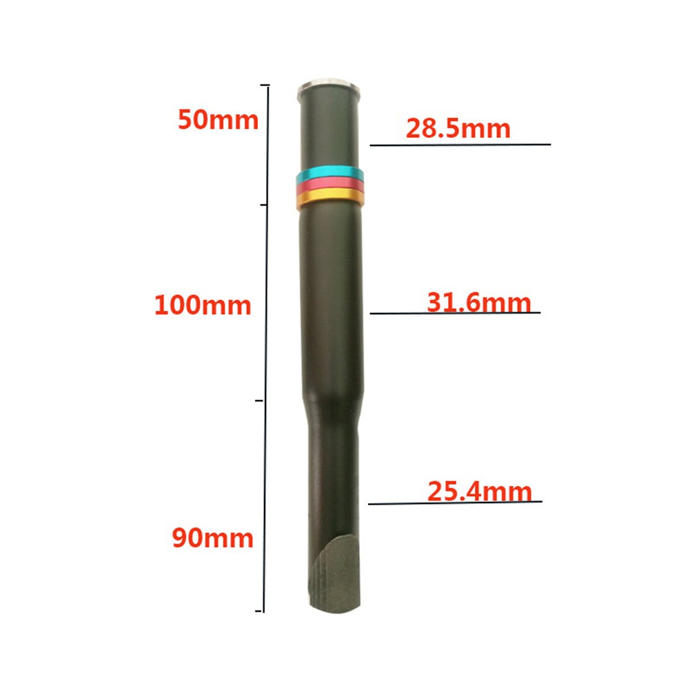 MTB Bike Bicycle Split Stem Extender Handlebar Stem Adapter 25.4mm to ...