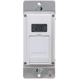 Intermatic EJ600 120 Volt Indoor Digital Astro In-Wall Timer, White ...