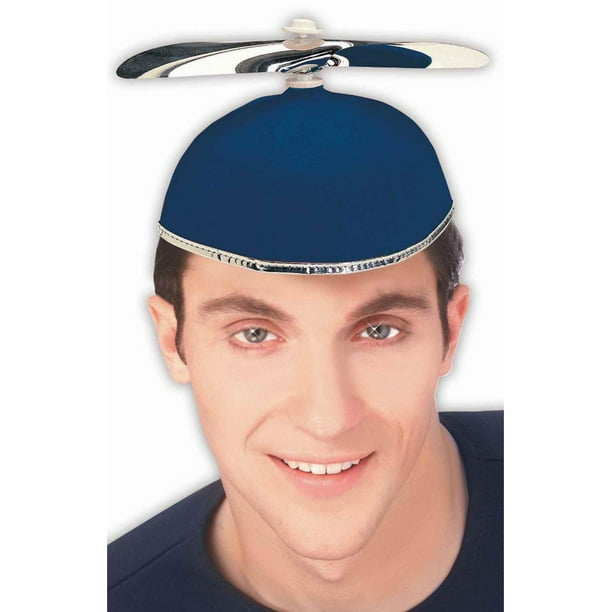 Nerds Animal House Costume Blue Student Propeller Beanie Hat - Walmart ...