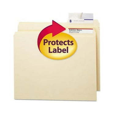 Smead Seal and View® Clear Label Protector, Size 3-1/2x1-11/16-Inches ...