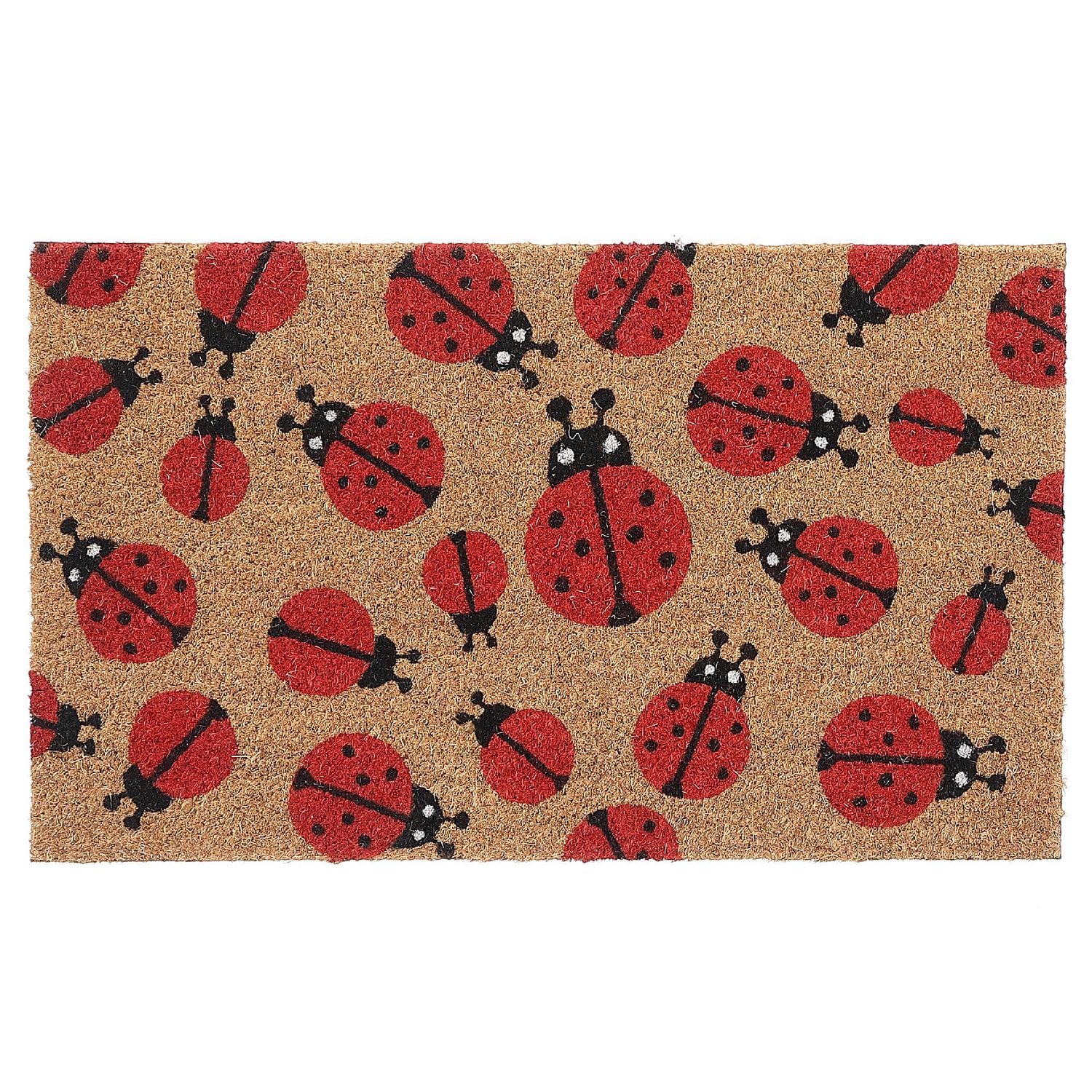 Click here for Ih Casadécor Coir Door Mat (Crawling Ladybugs) 18x... prices