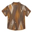 Boys Button-Down Shirt Short Sleeve Shirt Tops for 9-10Y Golden Diamond ...