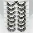 False Eyelashes Lashes 5 Pairs Soft Lashes 3D 6D Volume Eyelashes Packs ...