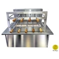 Oca-Brazil Brazilian BBQ Charcoal Grill with Firebox - 9 Stainless ...