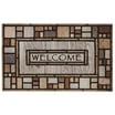 Mohawk Home Doorscapes Mat Welcome Stained Glass Floret Mat Scatter, 1 ...