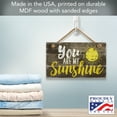 CounterArt "My Sunshine" Hanging Wood Wall Sign 9.5” by 5.75” - Walmart.com
