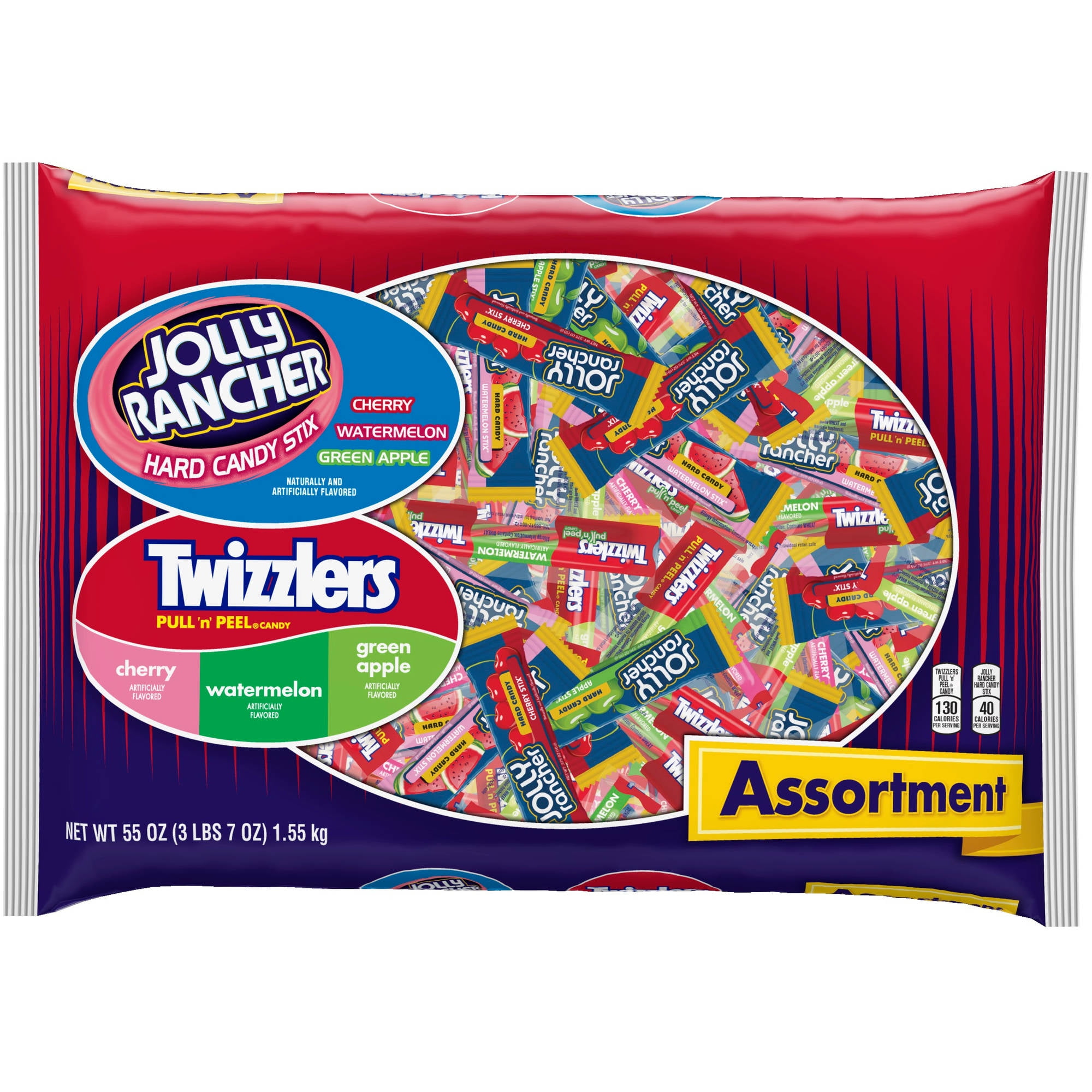 Twizzlers Cherry Pull-N-Peel Candy, 28 oz - Walmart.com