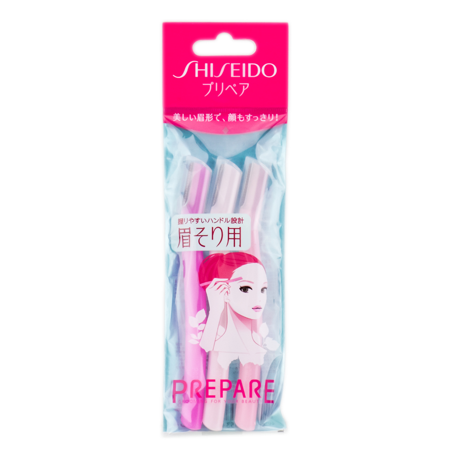 Shiseido Prepare Razor - For EyeBrow ( For EyeBrow - 3 pack) - Walmart.com