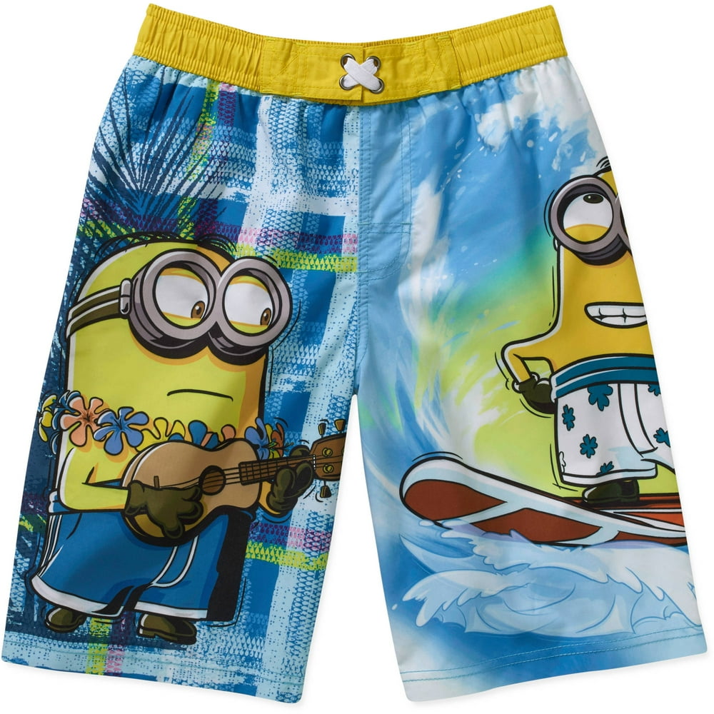 Despicable Me - Minions Boys' Swim Shorts - Walmart.com - Walmart.com