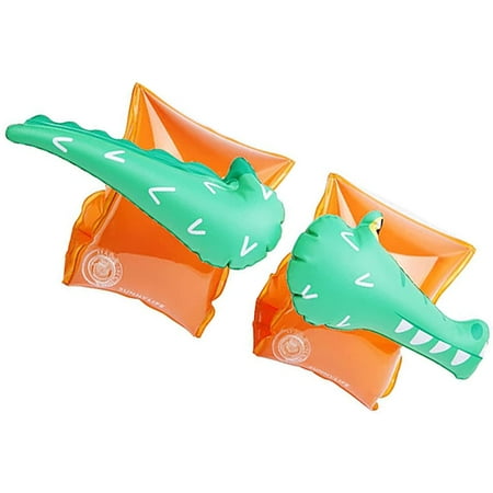 Inflatable Swim Arm Bands Floater Sleeves Swimming Rings Tube Armlets ...