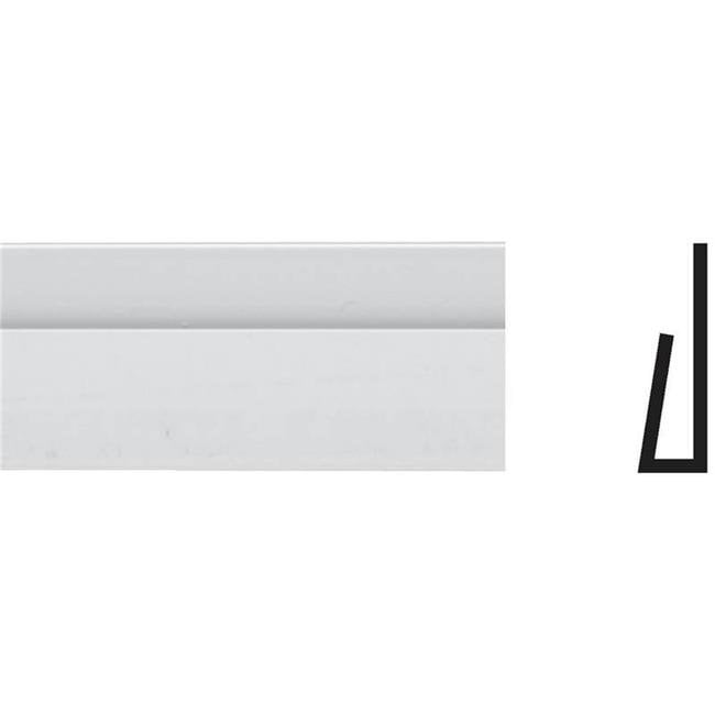 FRP Cap Panel Molding, 8 ft. PVC, White Pack Of 75 - Walmart.com