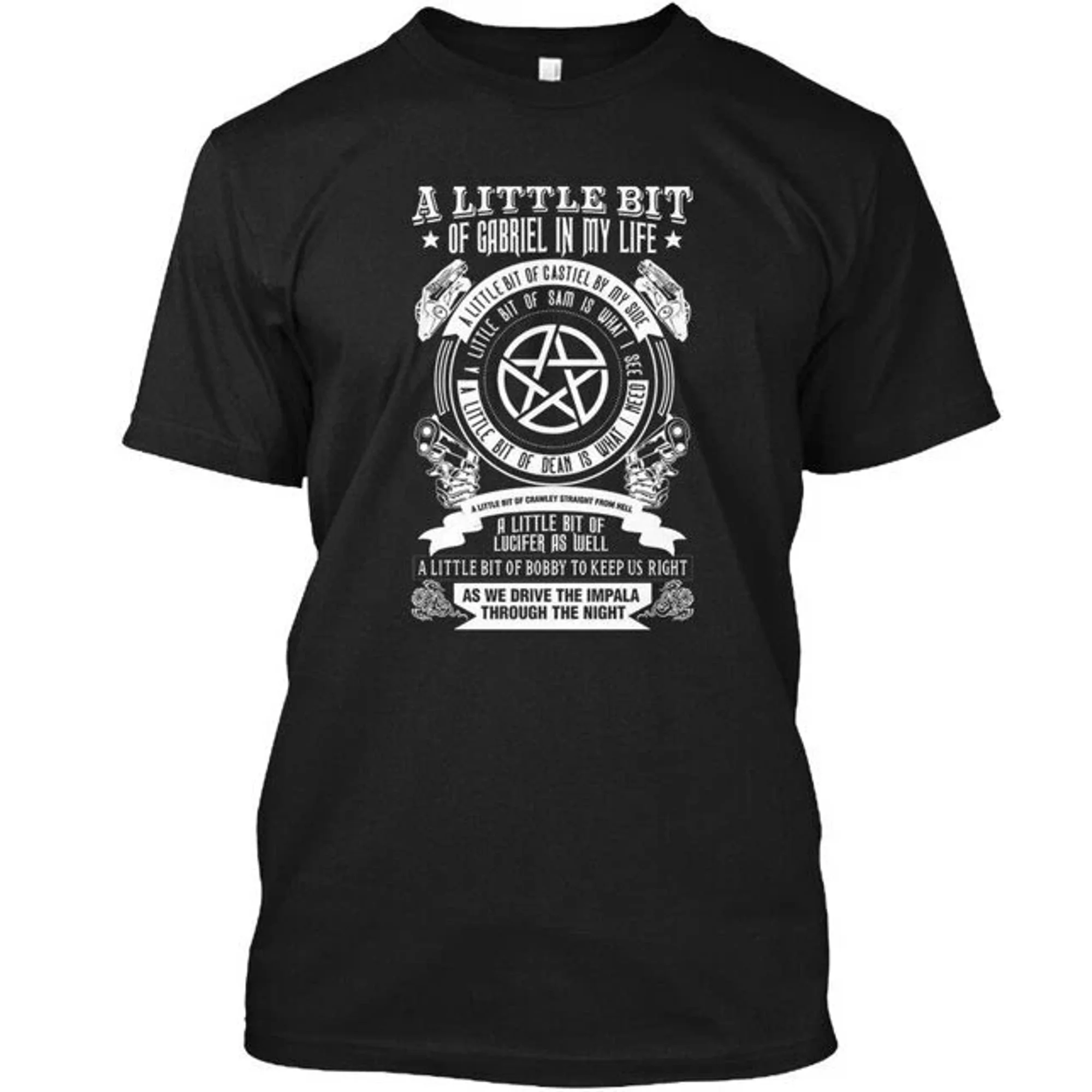 Click here for True Fabric Supernatural A Little Bit Of Gabriel A... prices