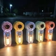 Lunxisen 1 Pcs Portable Fan Mini Handheld Rechargeable High Speed ...