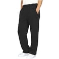 Boys Girls Wide Leg Fleece Sweatpant Fall Winter Elastic Drawstring ...