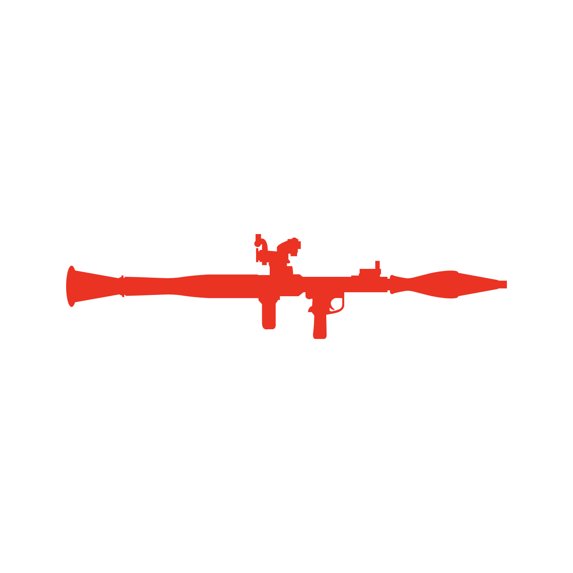 RPG Sticker Decal Die Cut - Self Adhesive Vinyl - Weatherproof - Made ...