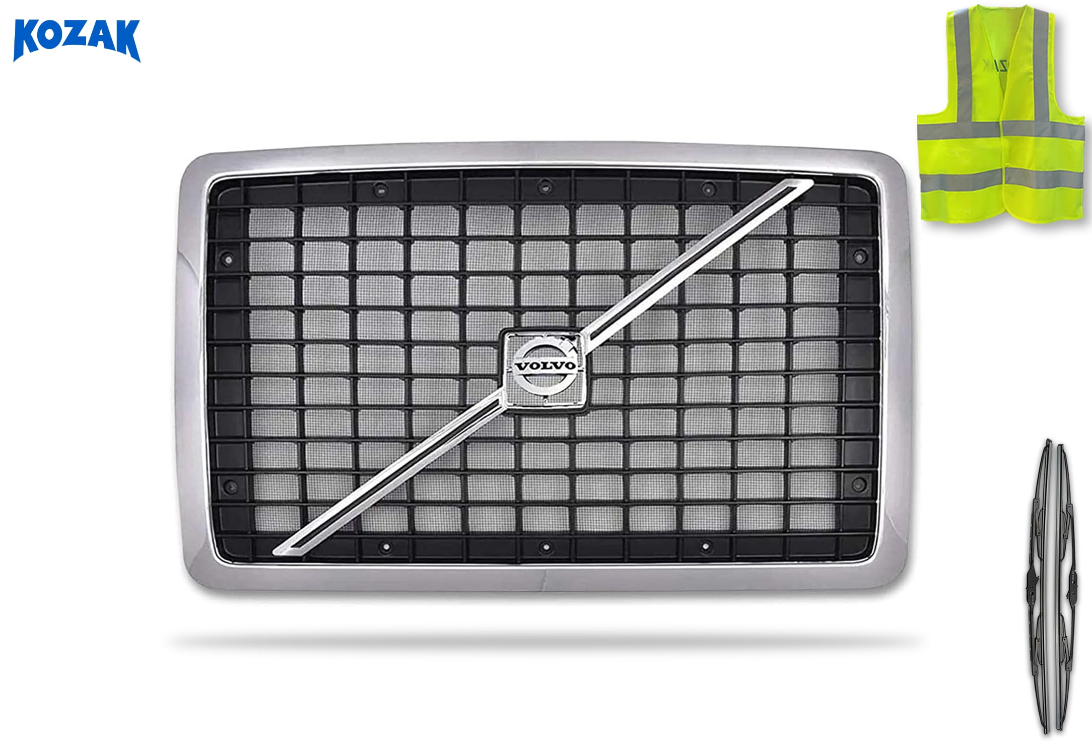 KOZAK compatible with Volvo VNL 2004-2016 Truck Accessories Aftermarket ...