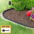 Landscape Edging Kit 33ft 1 5in Hyz01 Tall No Dig Garden Edging With