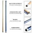 HomeSeason, Pool Cues, 58 inch, 4-colors for Beginner - Walmart.com