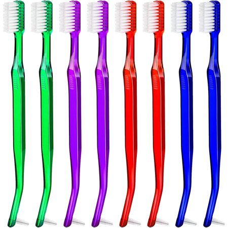 8 Pieces Orthodontic Toothbrushes Interdental Brush V Trim DoubleWEIS ...