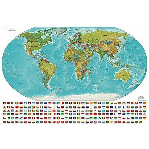 Flags World Map