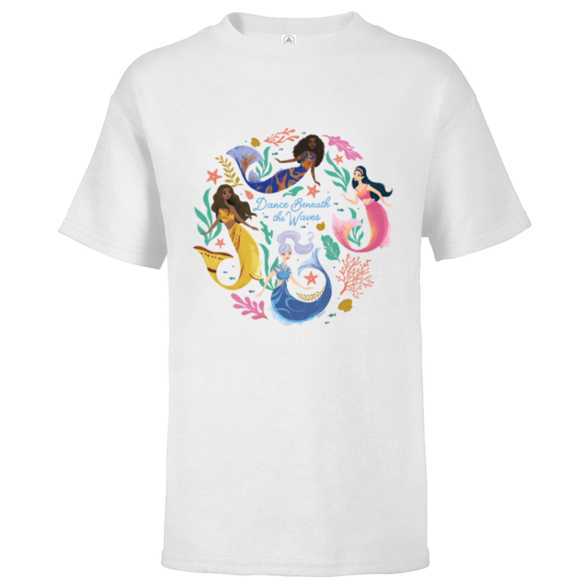 Disney The Little Mermaid Dance Beneath the Waves- Short Sleeve T-Shirt ...