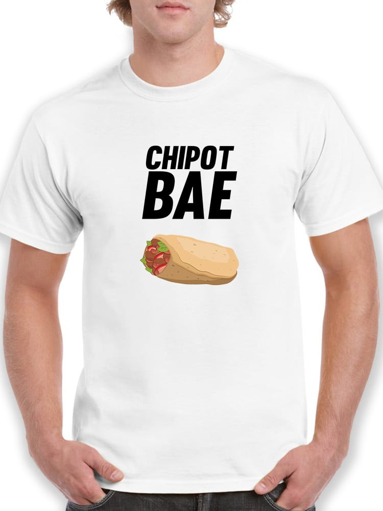 Chipotle Burrito ChipotBae Graphic Men White T-Shirt, Male Large ...