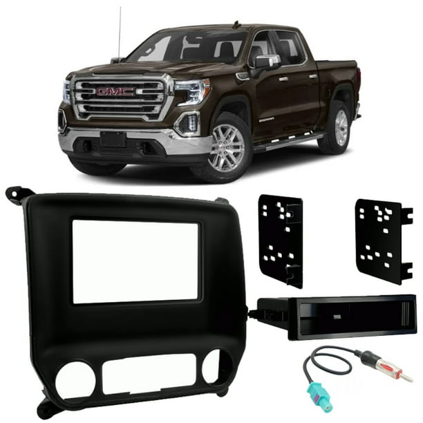 GMC Sierra 1500 Limited 2500 3500 2019 Stereo Install Dash Kit w/ 7 ...