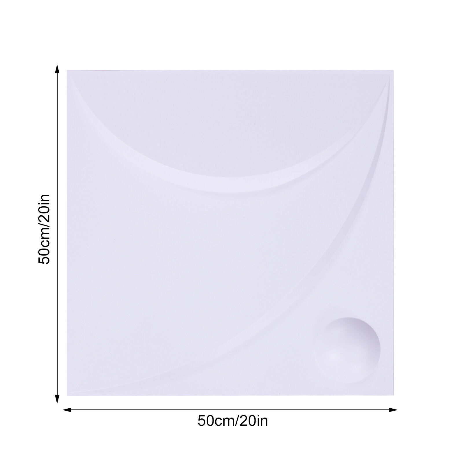 12Pcs PVC 3D Wall Panels Square Wall Panel Decor for TV Sofa Bedroom ...