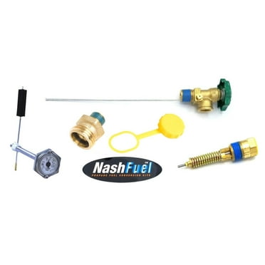 Flame King Horizontal Propane Tank, Propane Cylinder with Bleeder ...