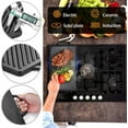 20x9 Heavy Cast Iron Griddle for Gas Grills, Griddle Pan for Stove Top ...