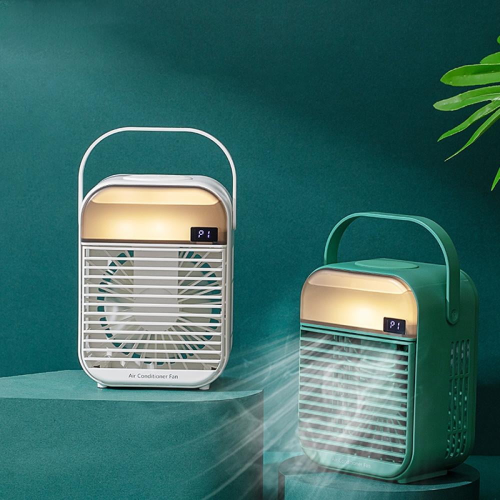 Portable Cooling Fan with Cold Air, Rechargeable Evaporative Air Cooler ...