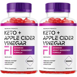 (2 Pack) Keto SuperBurn Gummies ACV Gummies with Apple Cider Vinegar ...