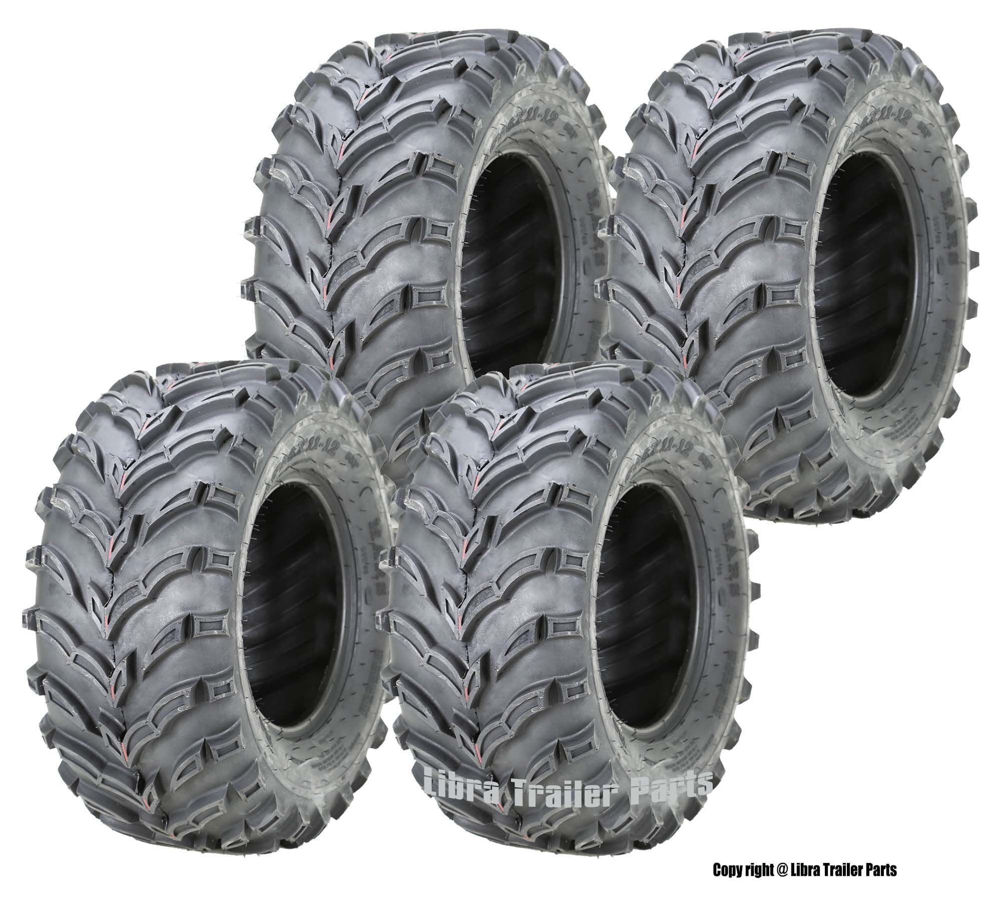 Set of 4 New ATV UTV Tires 27x9-12 27x9x12 6PR - Walmart.com - Walmart.com