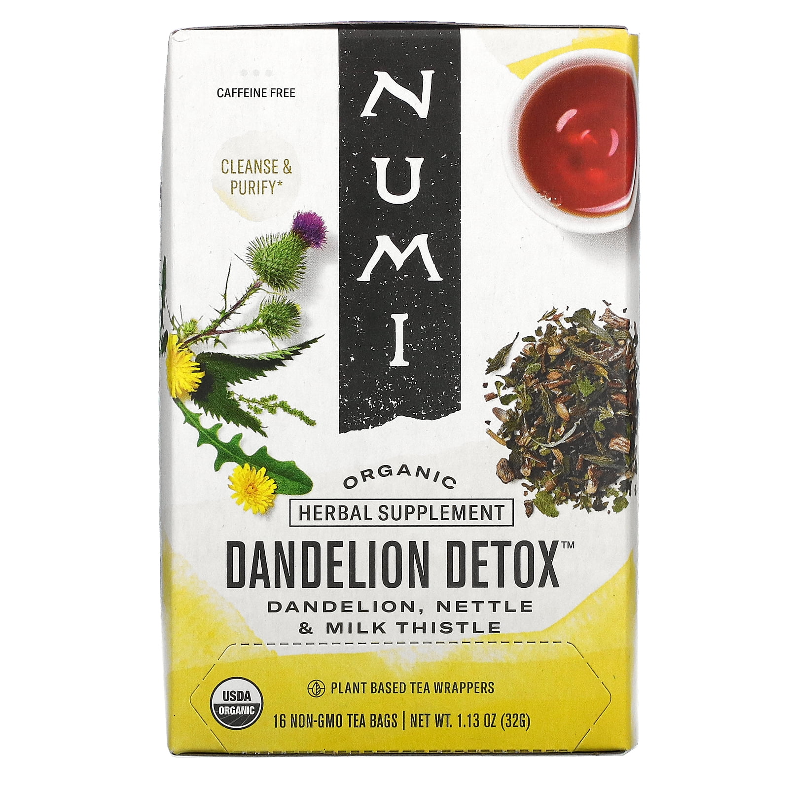 Click here for Numi Tea  Organic  Dandelion Detox  Caffeine Free... prices