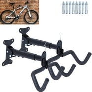 BENTISM 2 Bike Storage Rack, Free Standing Vertical Bike Rack Holds Up ...