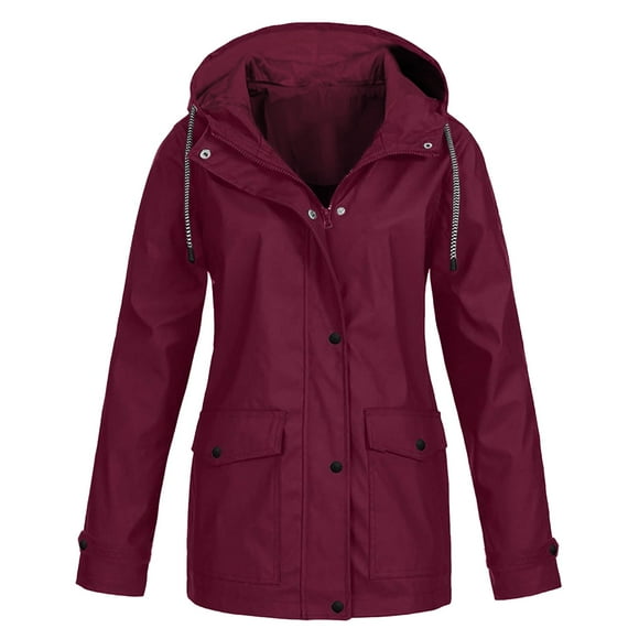 Womens Lined Rain Jacket