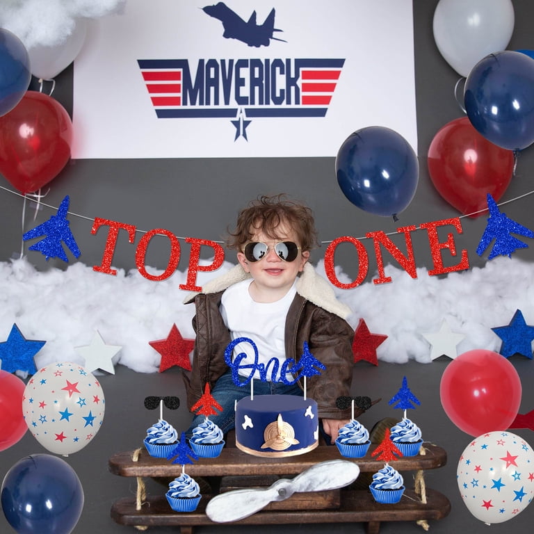 Aircraft Party Decor Kit Fighter Jet Birthday Party Decorations - Air ...