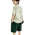 BOOMNY Toddler Boys Tang Suit Short Sleeve Graphic Tops Shorts 2 Peice ...