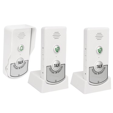 Wireless Intercom System Hosmart 1/2 Mile Long Range 7-Channel Security ...