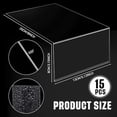 15 Pieces Moveable Shelf Label Holders Clear Shelves Tags Moveable ...