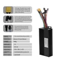 Electric Bicycle 36V 48V 52V 40A 3 Model Controller UKC1 LCD Display ...