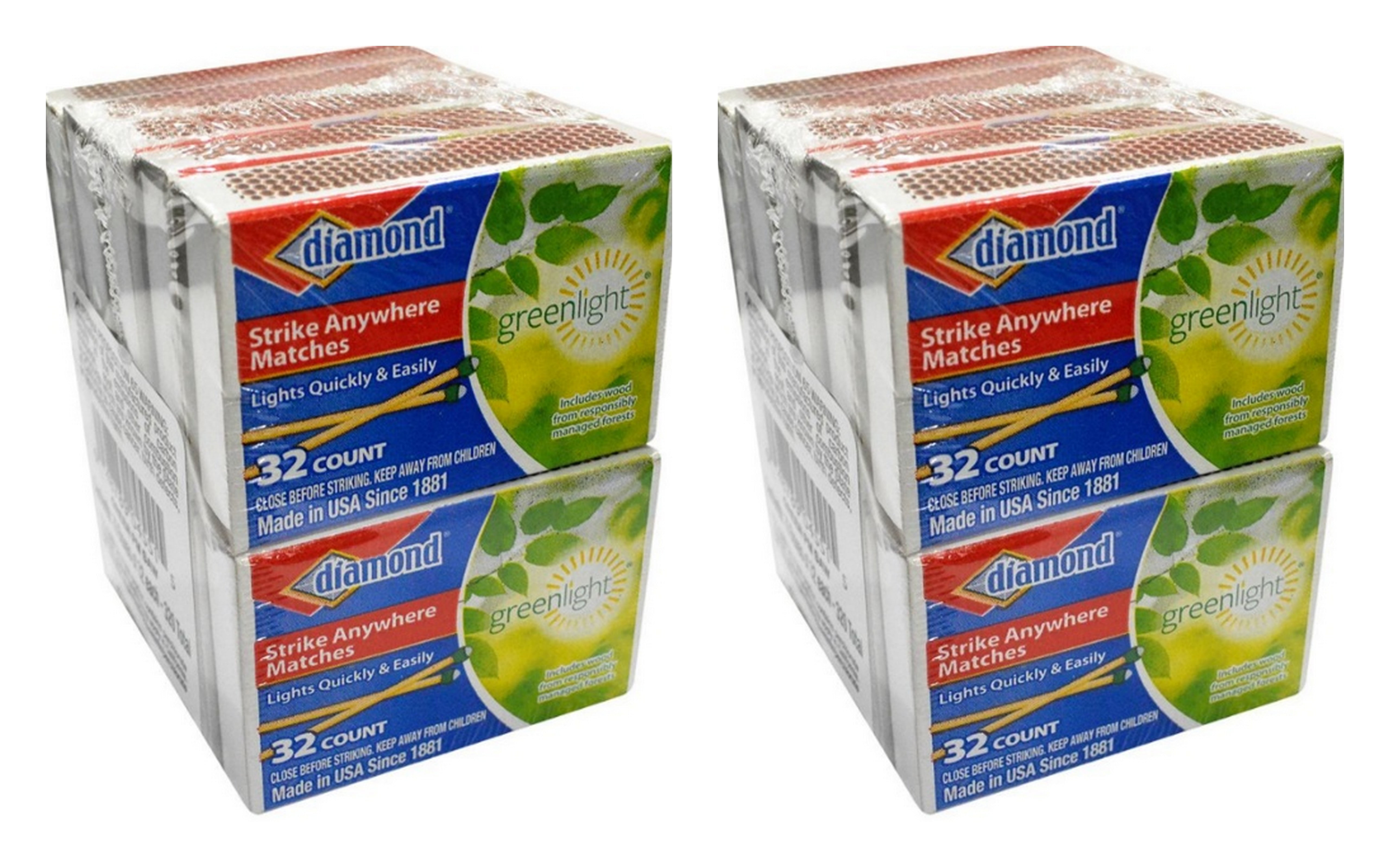 Diamond Strike Anywhere Penny Matches 20 Pack 640 Total - Walmart.com